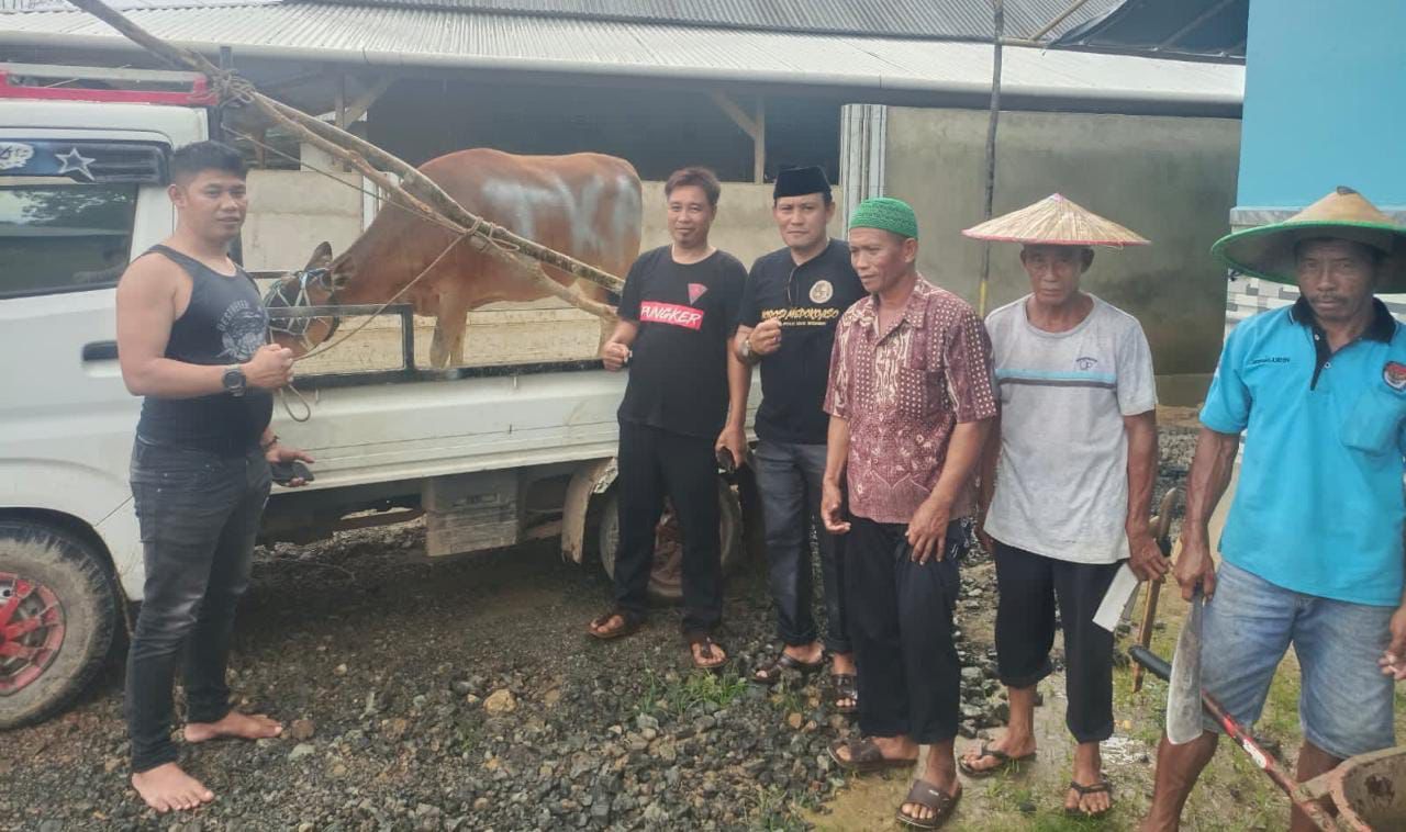 Idul Adha 2023, Team TKA Morosi Berbagi Hewan Qurban Pada