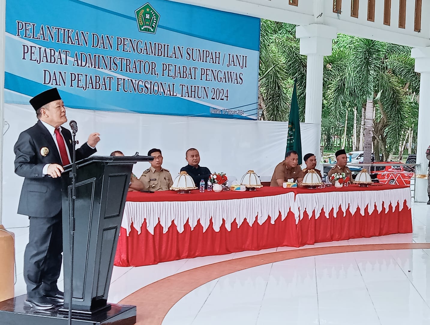 Lantik Sejumlah Pejabat, Harmin Ramba Tekankan Pentingnya Integritas ... Lantik Sejumlah Pejabat, Harmin Ramba Tekankan Pentingnya Integritas ...