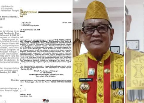 Kembali Raih Penghargaan, Harmin Ramba Bakal Terima Anugerah Literasi ...