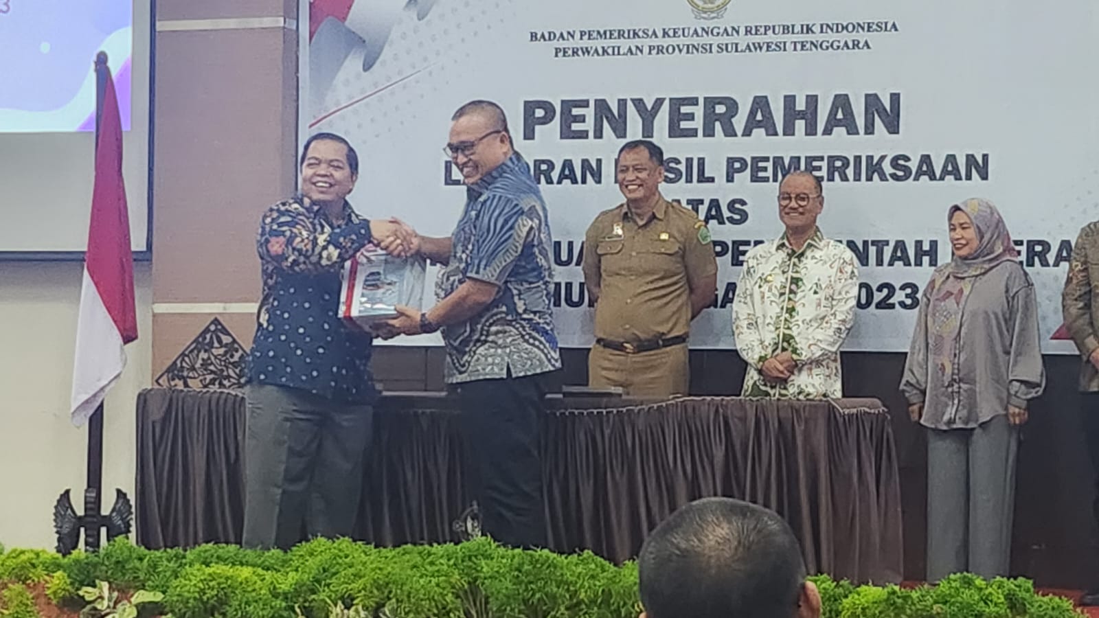 Terima LHP Keuangan 2023 dari BPK, DPRD dan Pemkab Konawe Kembali Diganjar Opini WTP yang ke-9 Kali
