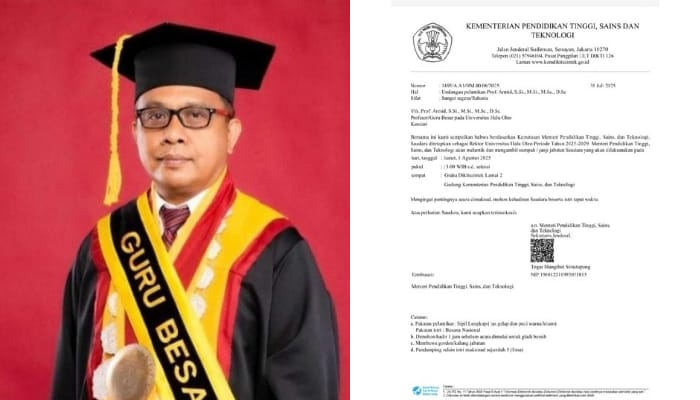 Kepemimpinan Baru UHO: Prof Armid Resmi Dilantik, Siap Bawa Transformasi